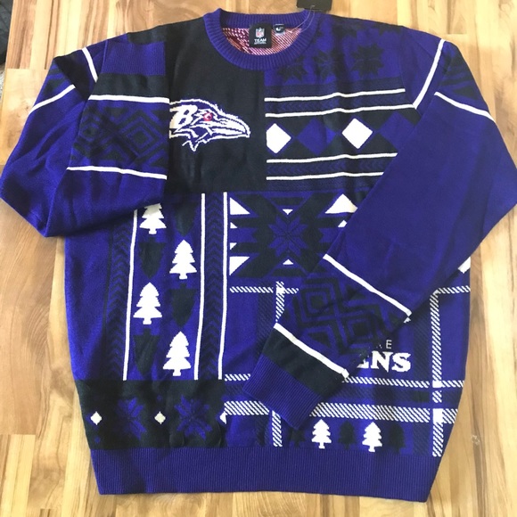 NFL | Sweaters | Nwt Official Baltimore Ravens Team Sweater | Poshmark